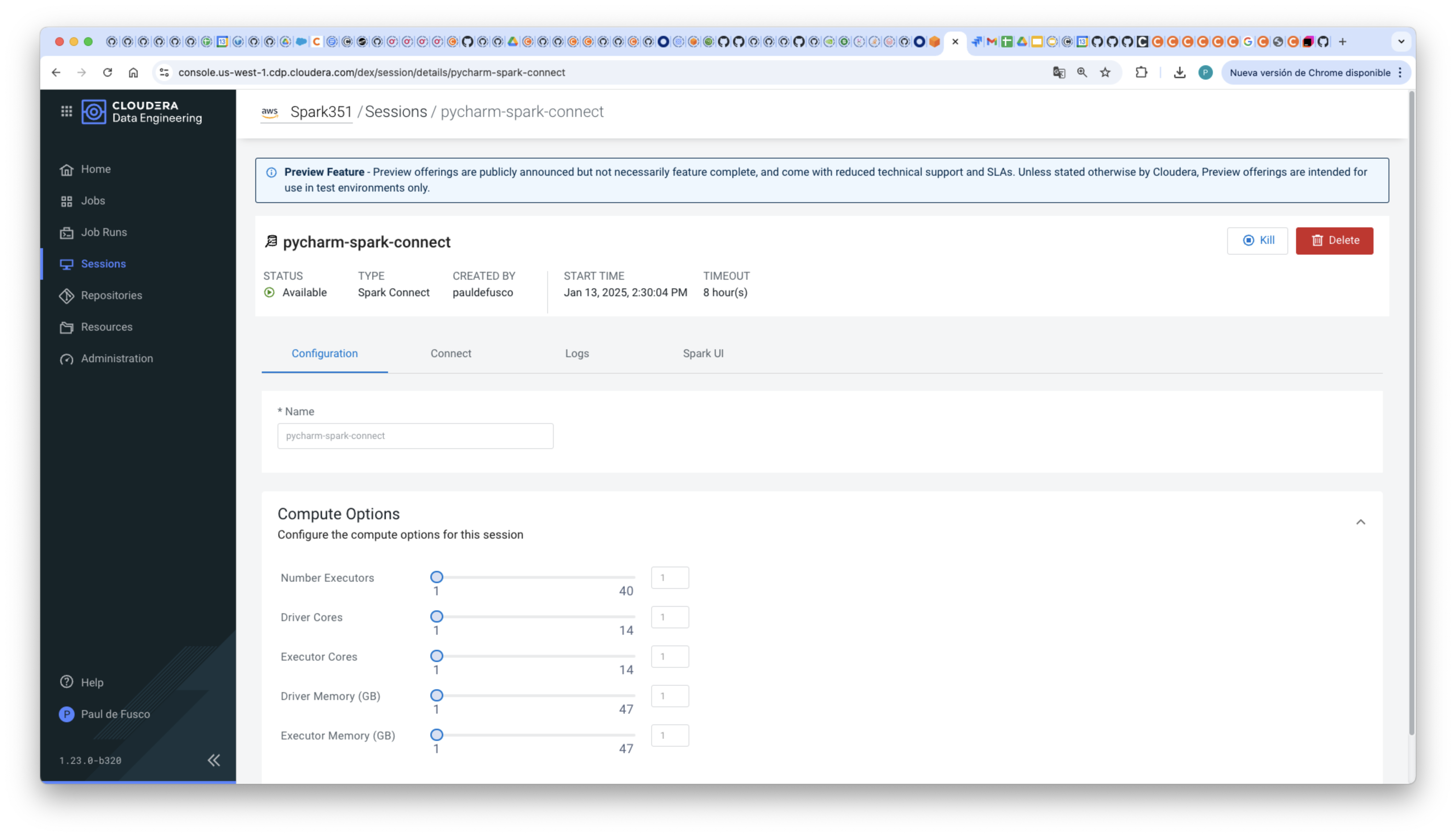 PyCharm and Spark Connect Quickstart in Cloudera D... - Cloudera Community - 400289