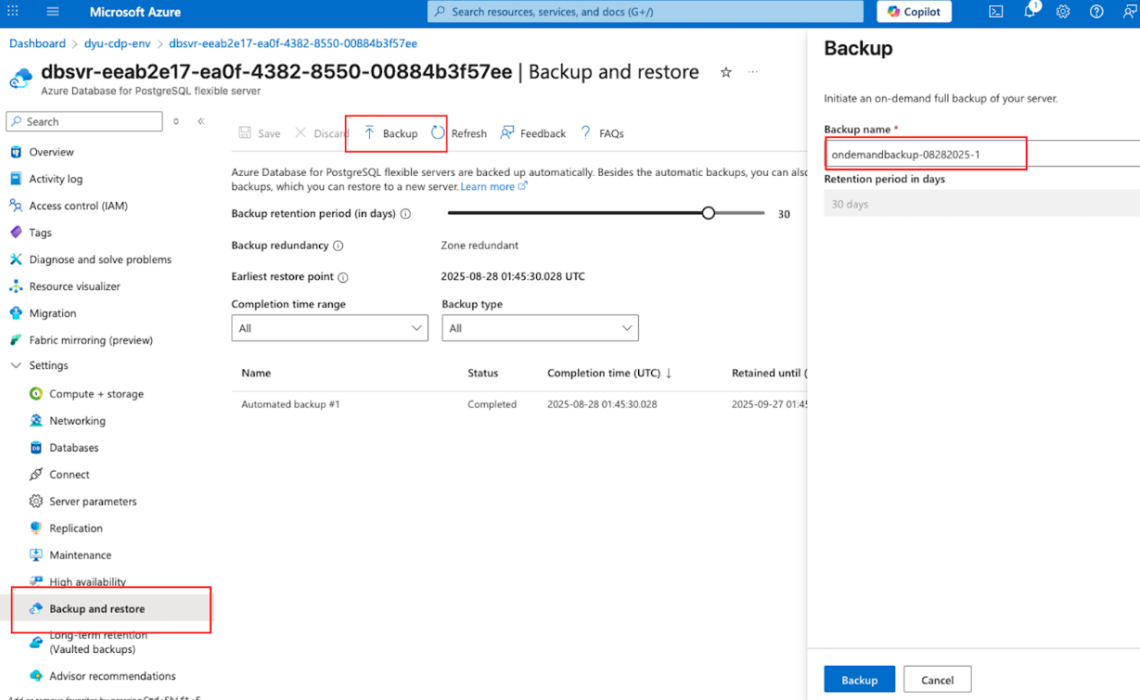 How to migrate Azure Postgres DB when backend Azur... - Cloudera Community - 412287