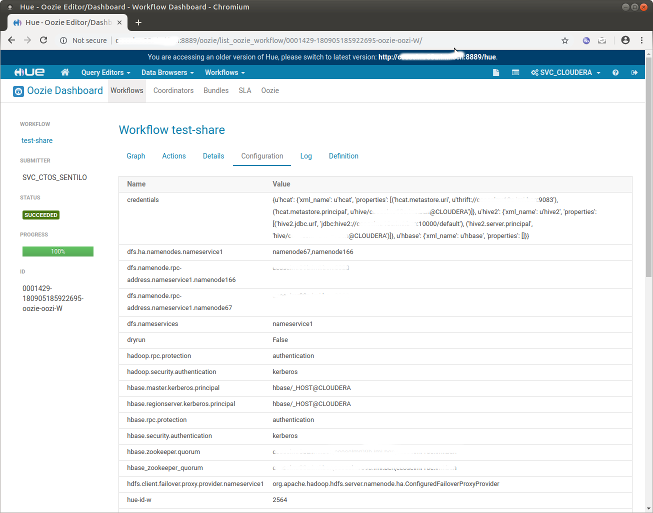 Solved: Hue and Oozie security - users can access resource... - Cloudera Community - 80025