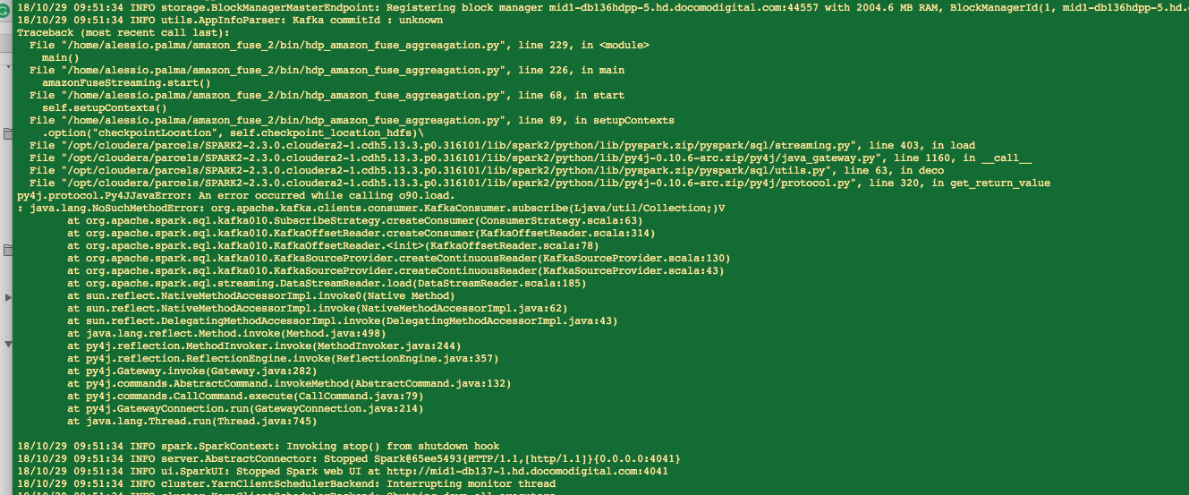 Solved: Kafka DirectStream and Python - Cloudera Community - 81669