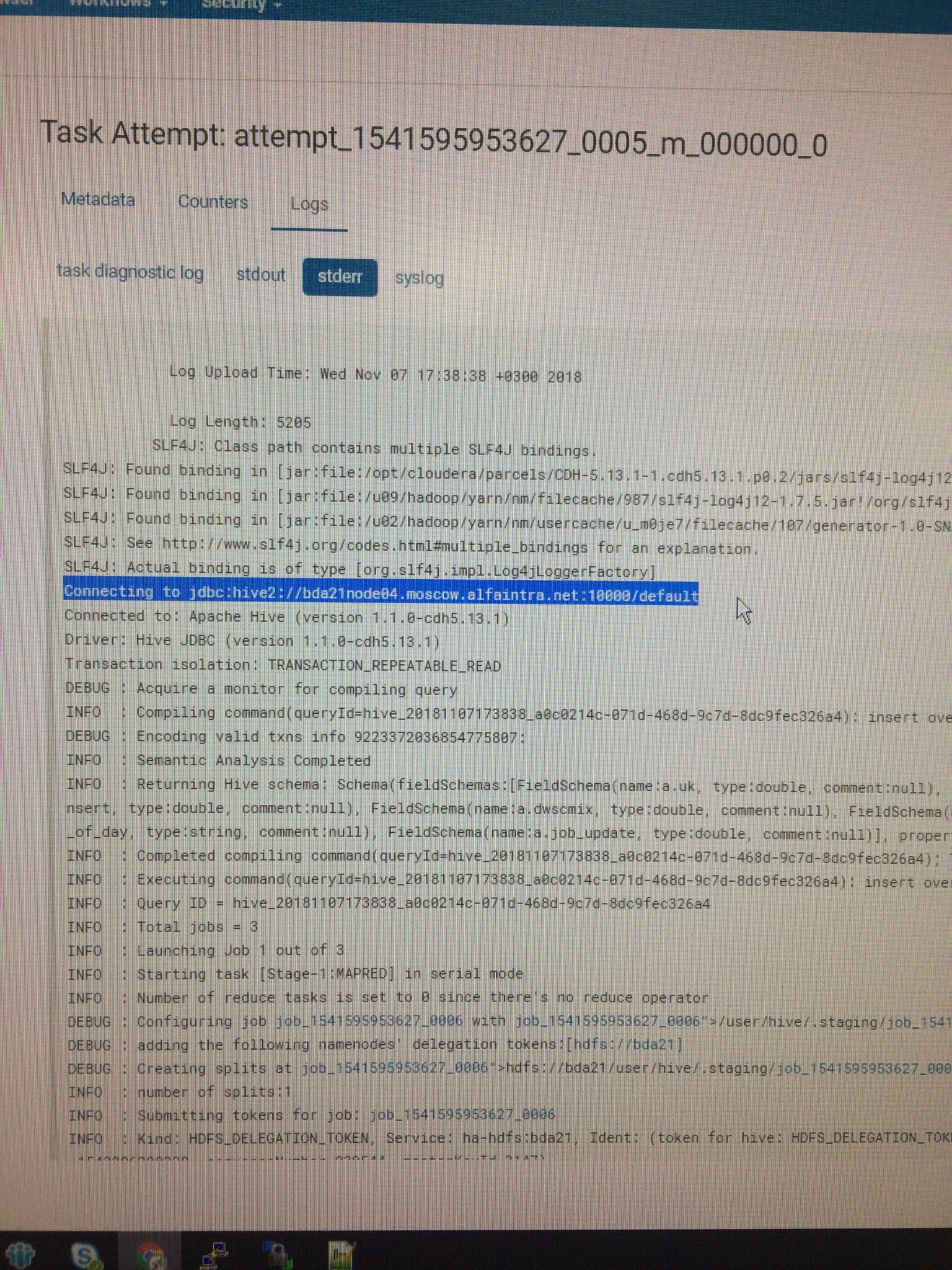 Error "Failing Oozie Launcher,Main Class [org.apac... - Cloudera Community - 82284