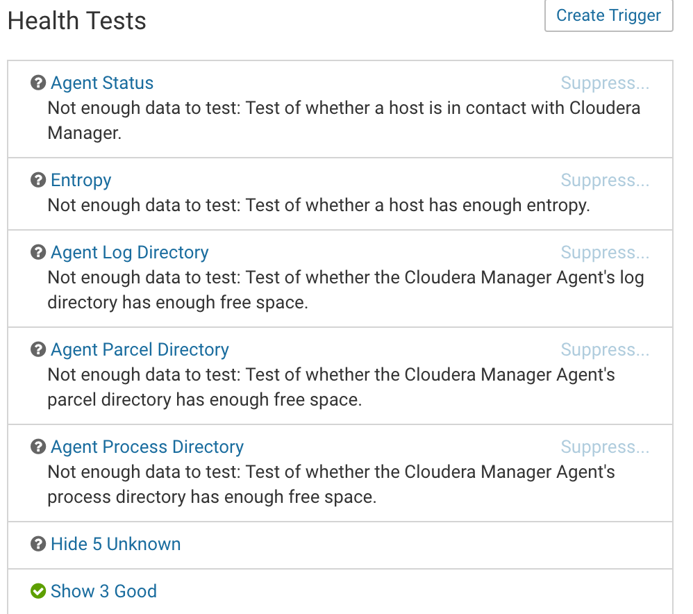 Solved: CM 6.1 hosts status Unknown Health randomly and pe... - Cloudera Community - 85124