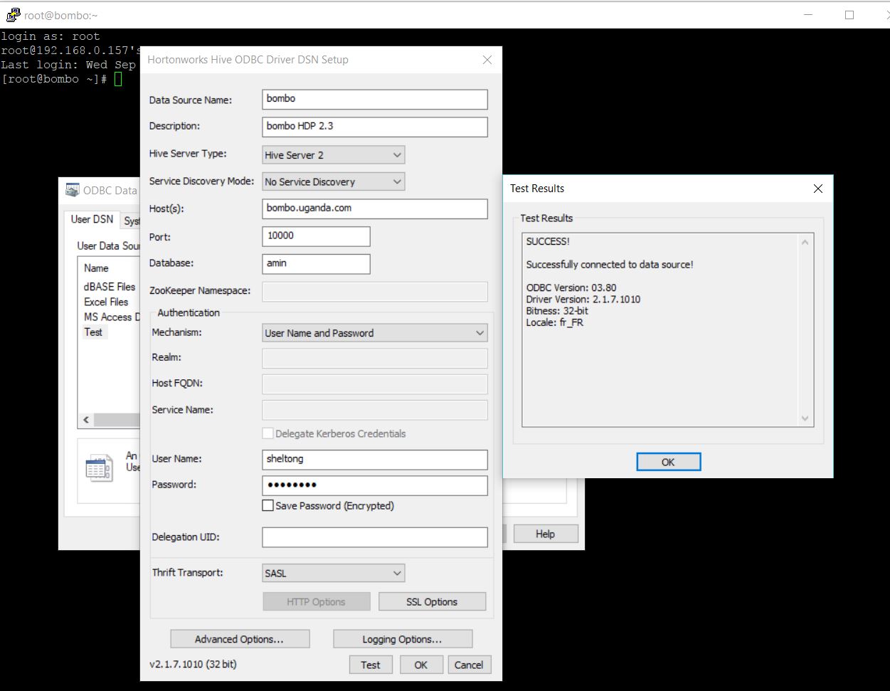 Solved: Unable to connect hive via ODBC zookeeper - Cloudera Community - 177103