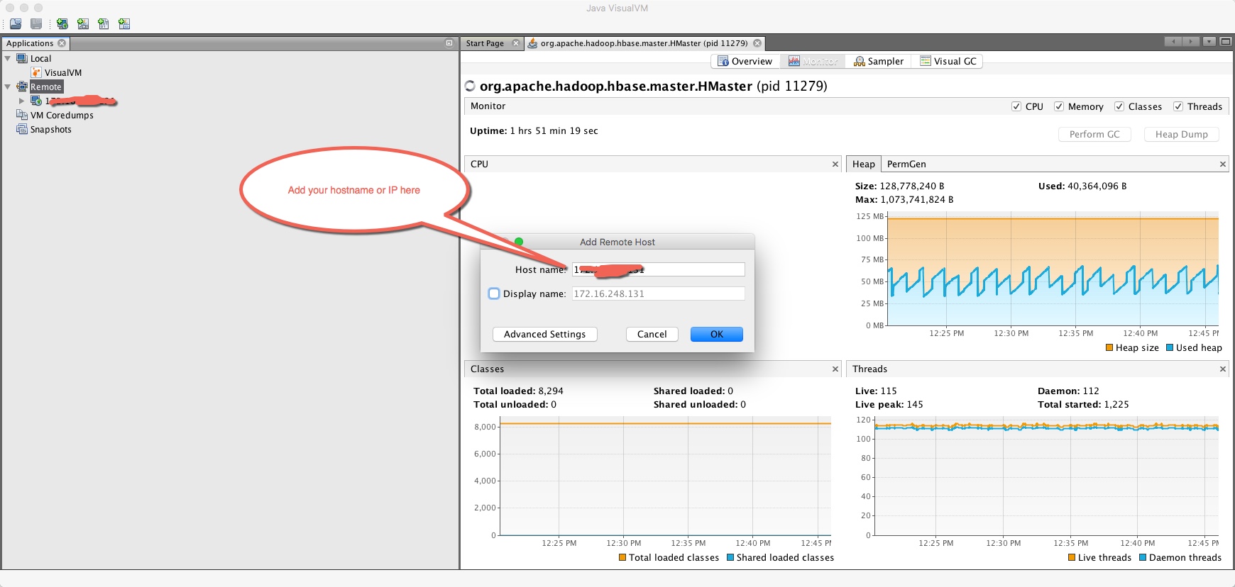 Monitor Hadoop JVMs with jVisualVM - Cloudera Community - 246242