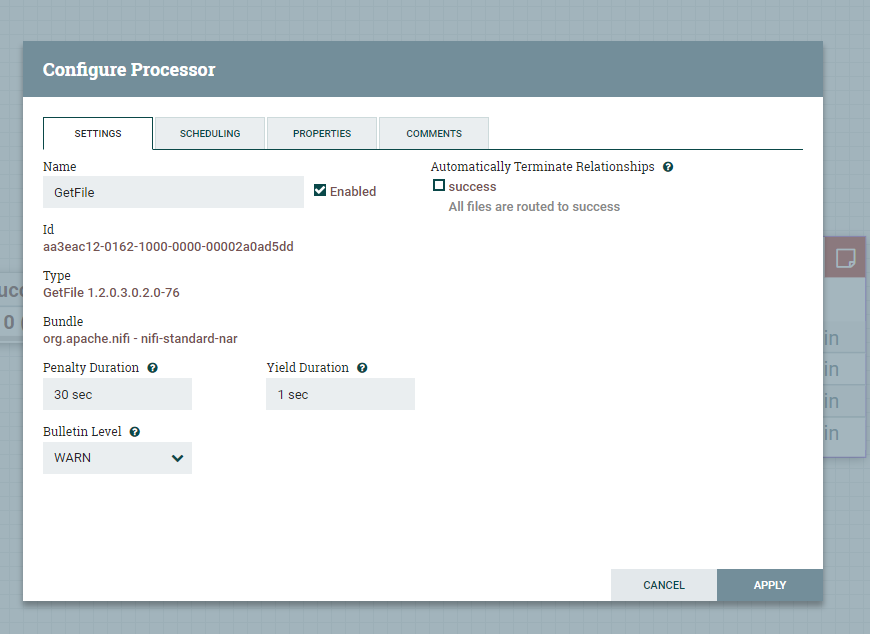 GETFILE processor fails with the error "processor ... - Cloudera Community - 223956
