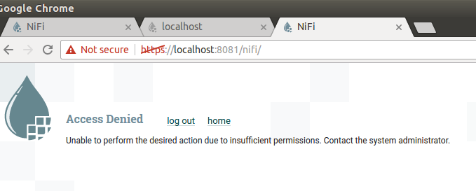 Solved: Problem login for first time in Nifi - Cloudera Community - 170935