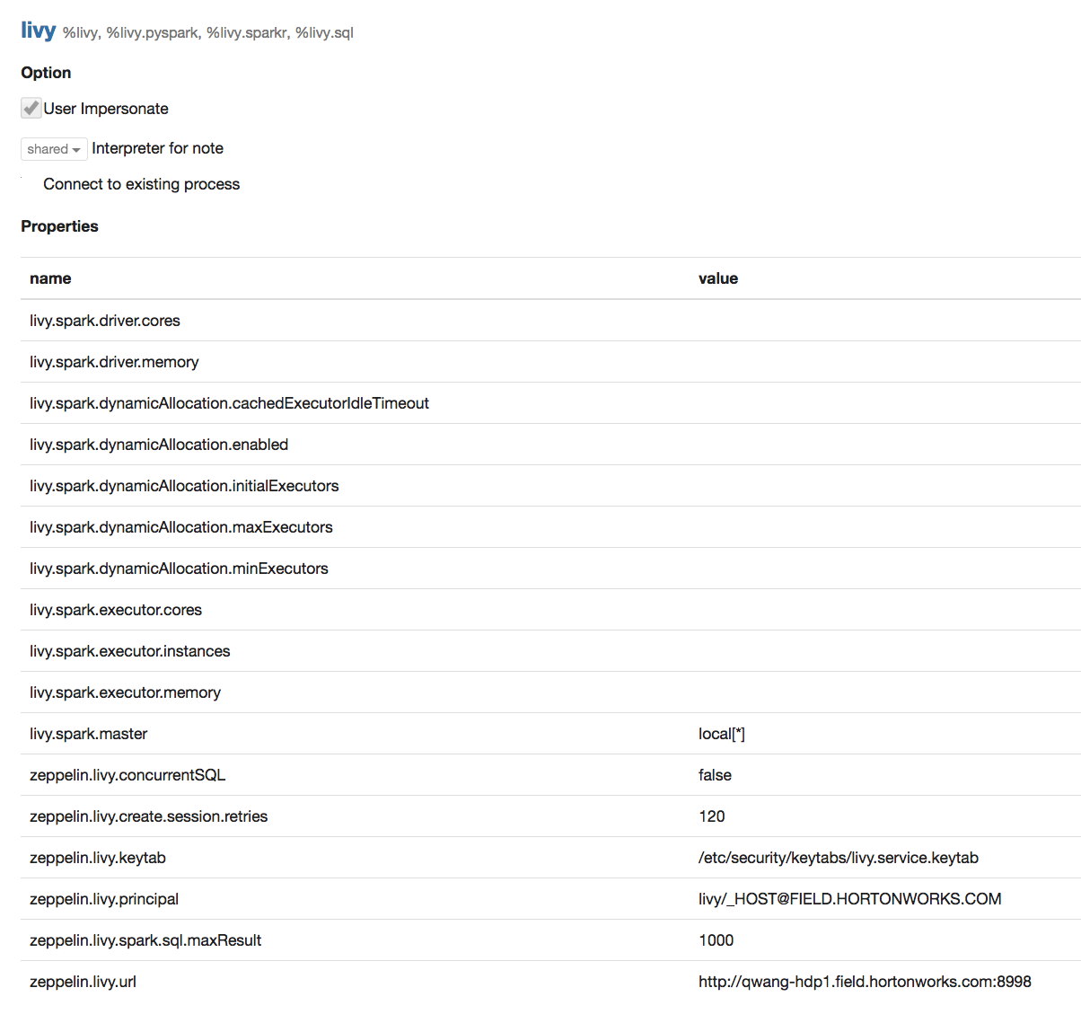 Solved: Zeppelin livy interpreter not working with Kerbero... - Cloudera Community - 105426