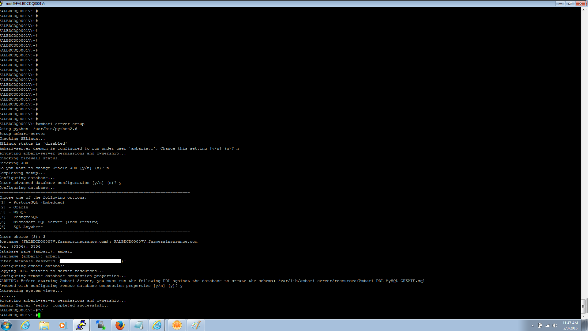 Solved: Ambari is not connecting to the right DB - Cloudera Community - 124487