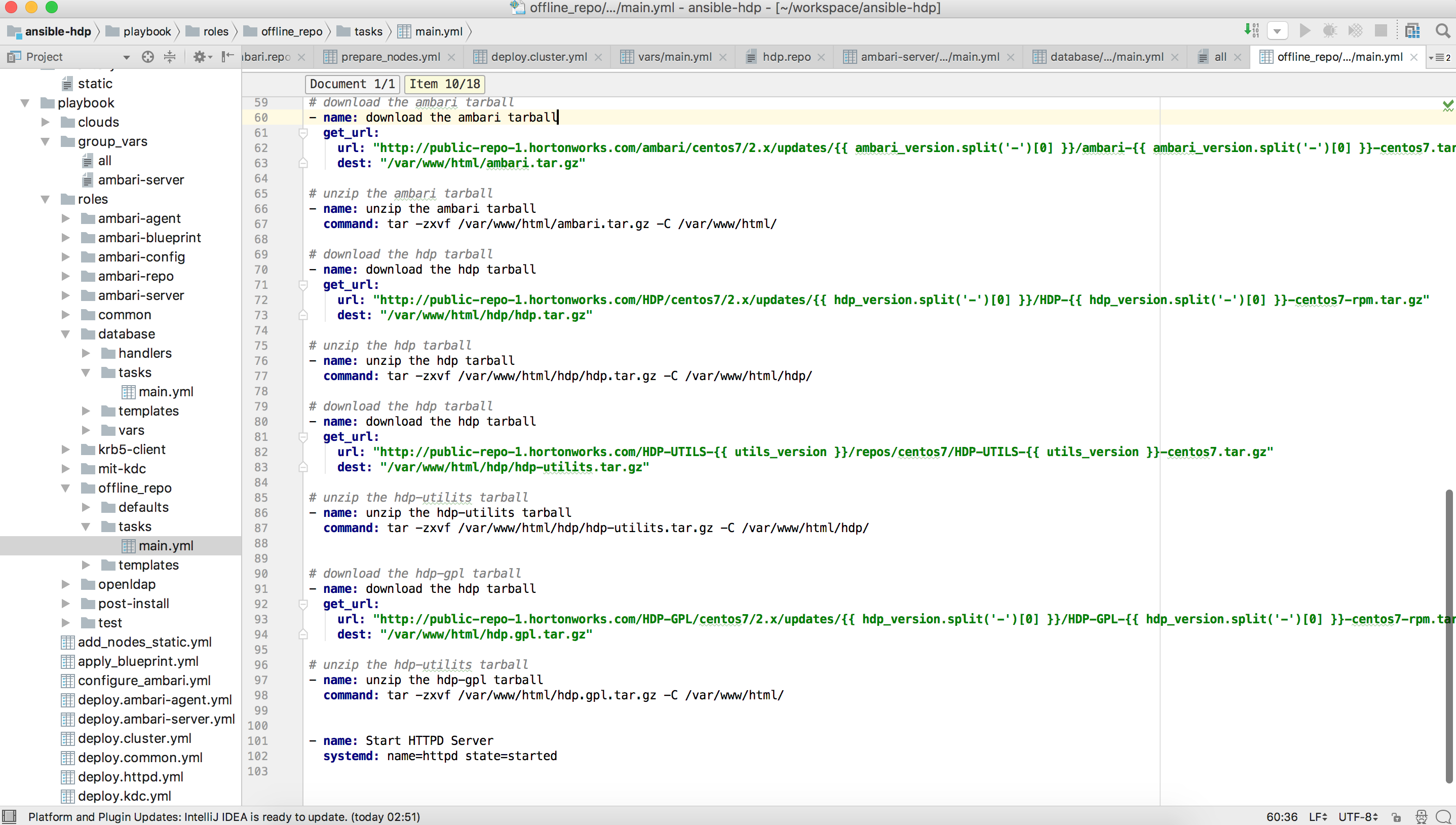 Practice on using ansible 2.4 to deploy HDP 2.6.4.... - Cloudera Community - 248161