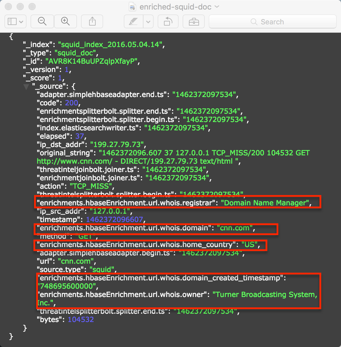 Enriching Telemetry Events in Apache Metron. - Cloudera Community - 246101