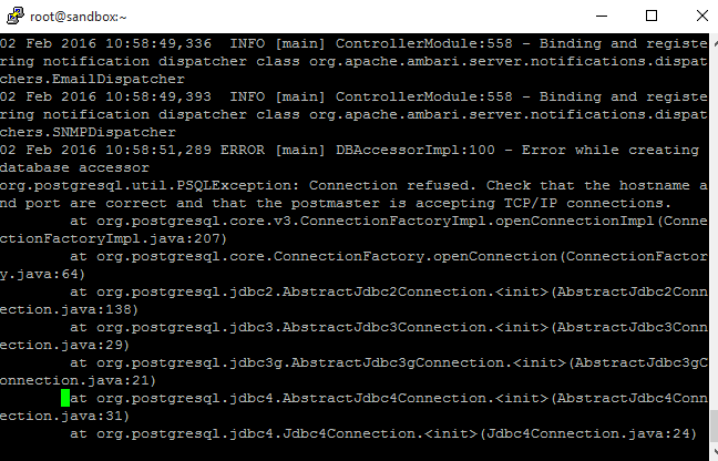 Solved: How to solve "Connection refused " errors in HDP - Cloudera Community - 120297