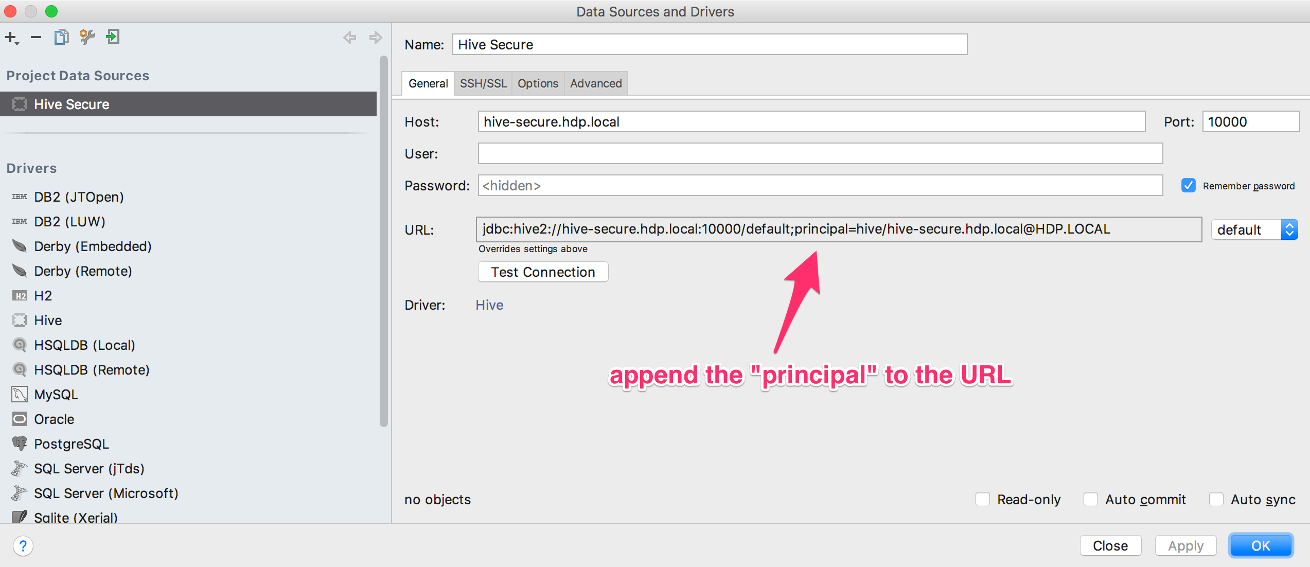 Connecting DbVisualizer and DataGrip to Hive with ... - Cloudera ...