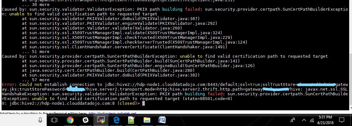 Setup knox over highly available HiveServer2 insta... - Cloudera ...