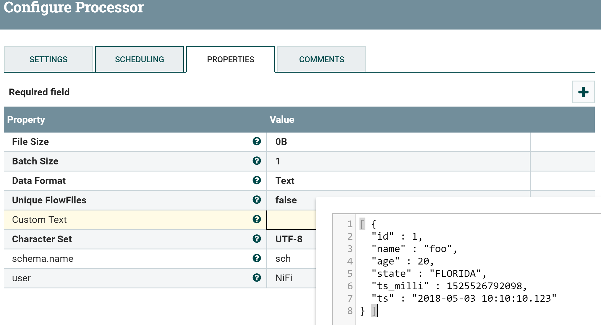 Update the Contents of FlowFile by using UpdateRec... - Cloudera Community - 248267