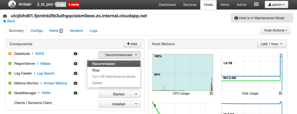 Decommission and Reconfigure Data Node Disks - Cloudera Community - 248262