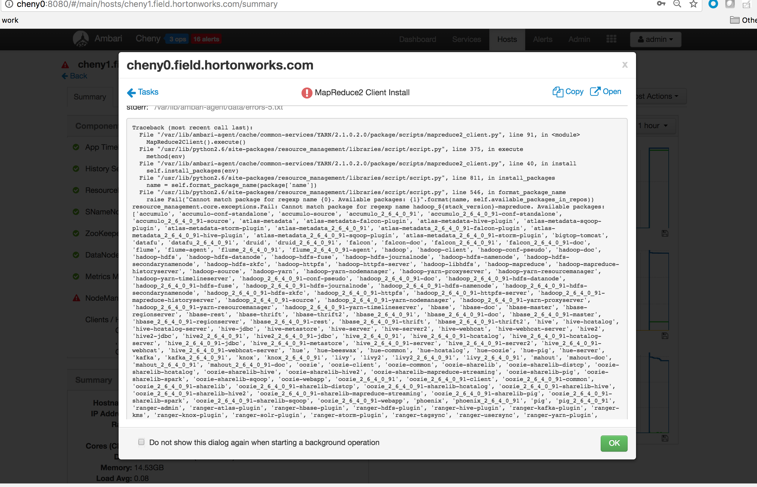 Practice on using ansible 2.4 to deploy HDP 2.6.4.... - Cloudera Community - 248161
