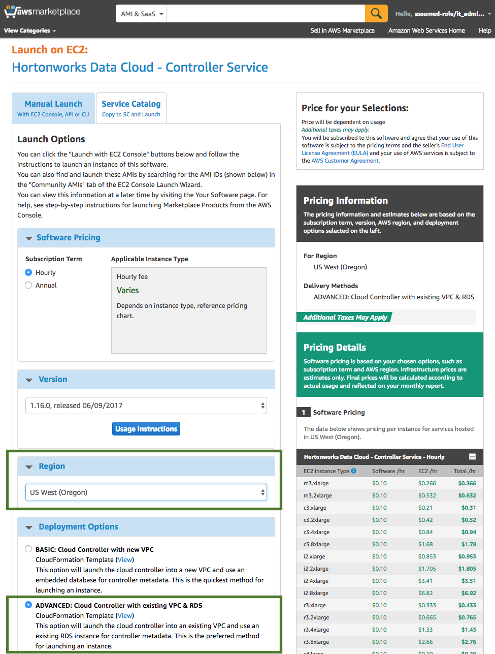 How to set up Hortonworks Data Cloud for AWS using... - Cloudera Community - 248076