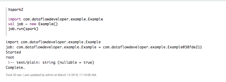 Apache Livy - Apache NiFi - Apache Spark : Execut... - Cloudera Community - 247985
