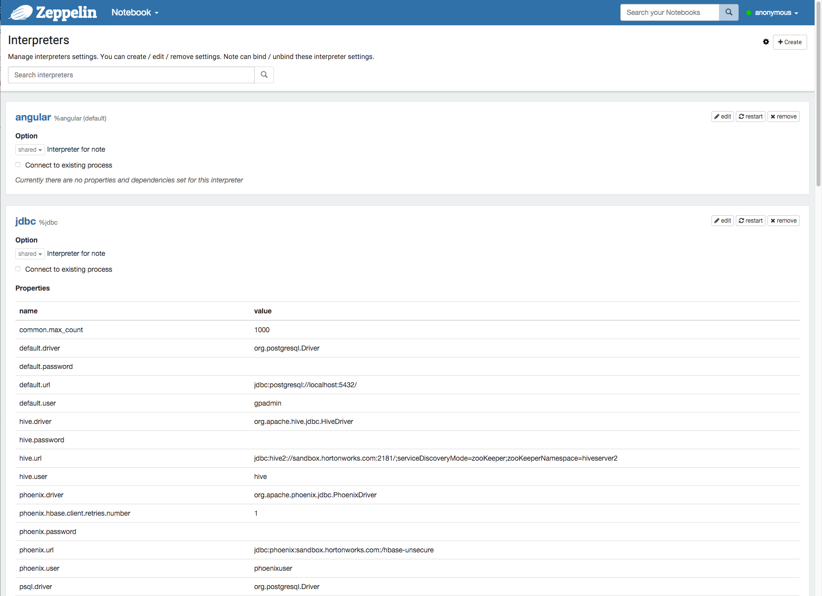 Update Zeppelin JDCB Interpreter To Support Solr S... - Cloudera Community - 247960