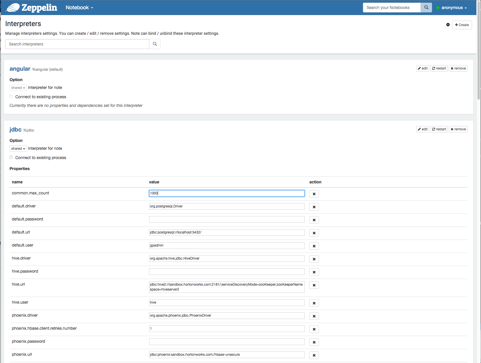 Update Zeppelin JDCB Interpreter To Support Solr S... - Cloudera Community - 247960