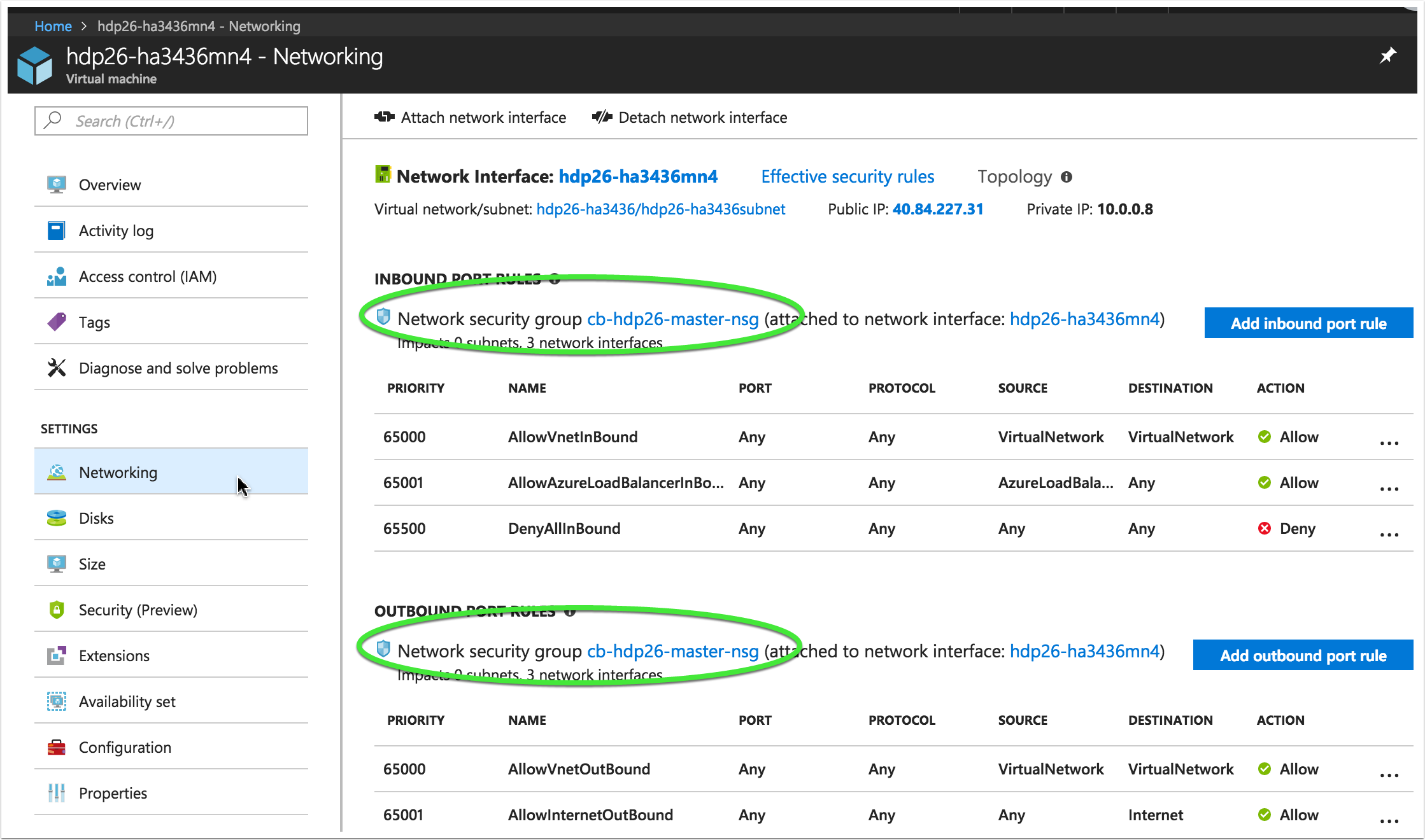 Using Pre-defined Security Groups with Cloudbreak - Cloudera Community - 247942