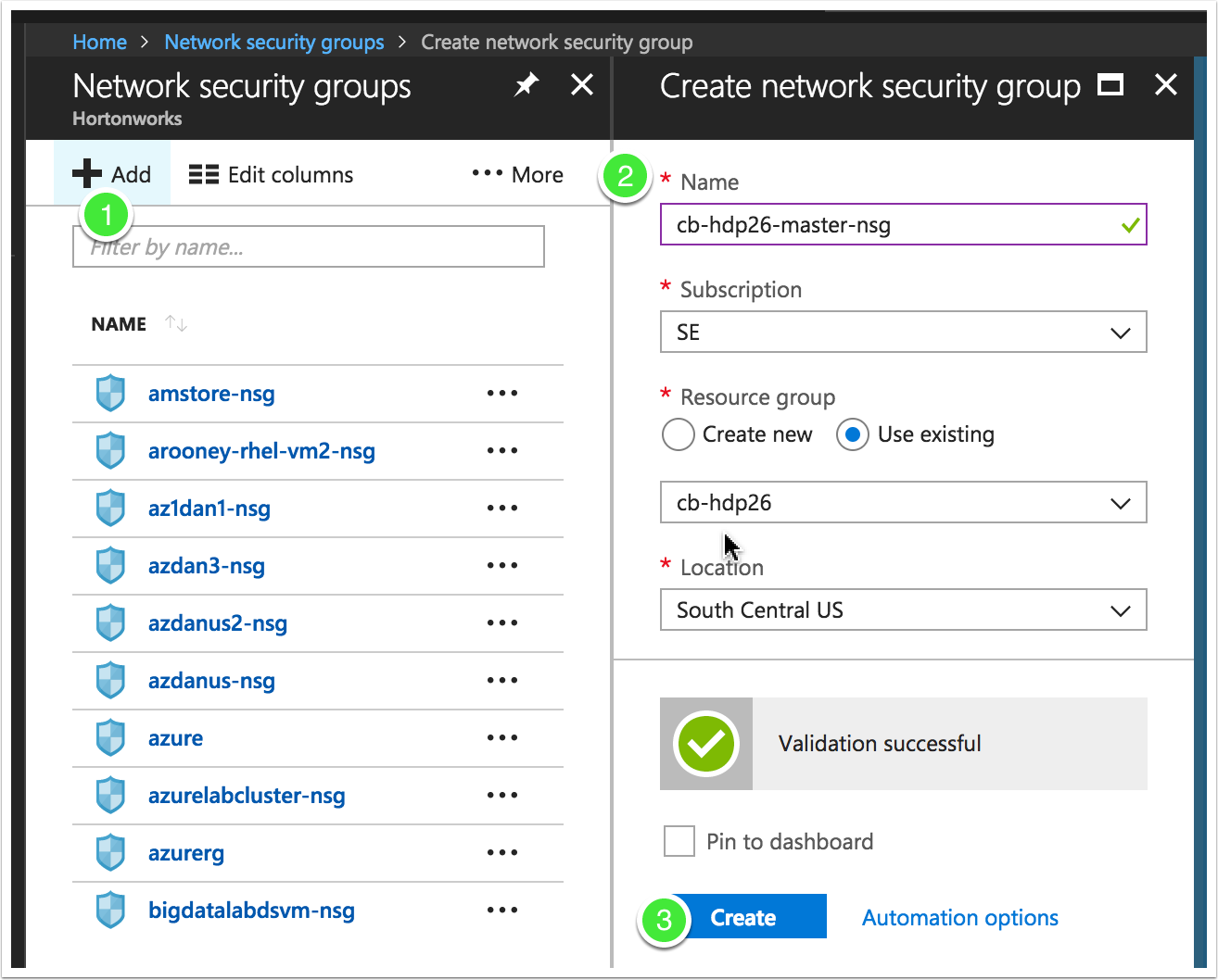 Using Pre-defined Security Groups with Cloudbreak - Cloudera Community - 247942