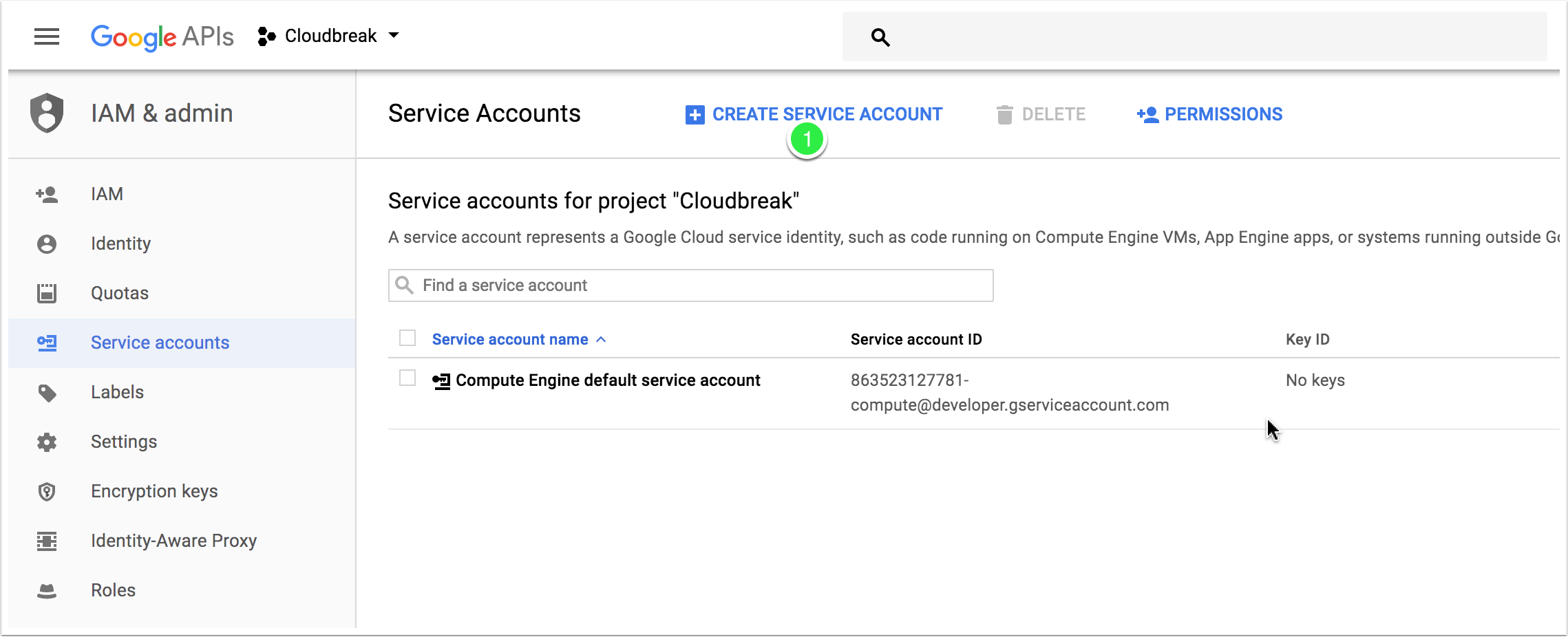Configuring Google Cloud Platform and Cloudbreak C... - Cloudera ...