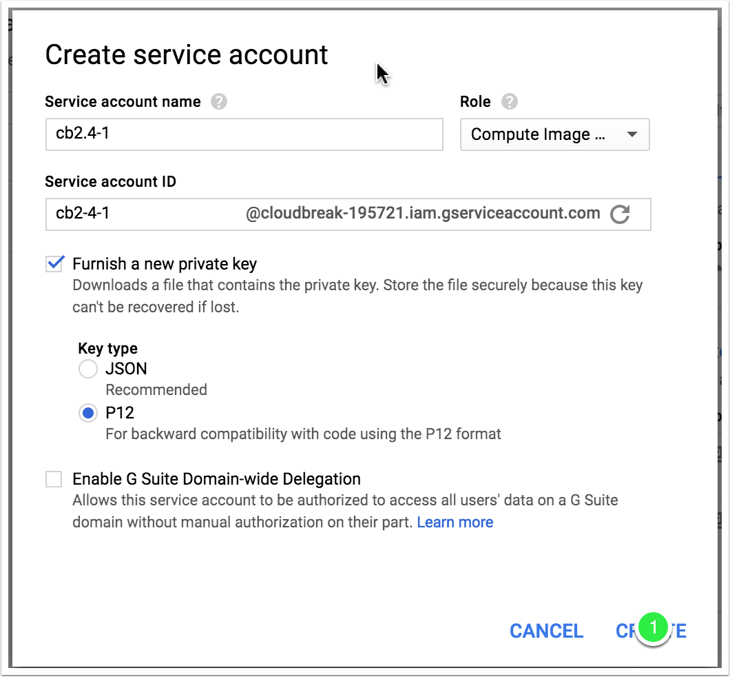 Configuring Google Cloud Platform and Cloudbreak C... - Cloudera ...