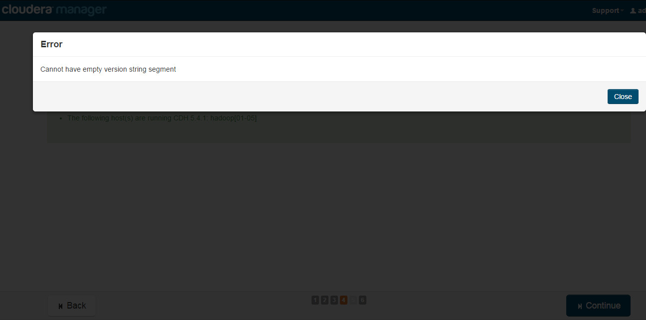 Solved Clouderaa Manager Install Error Cannot Have Empty